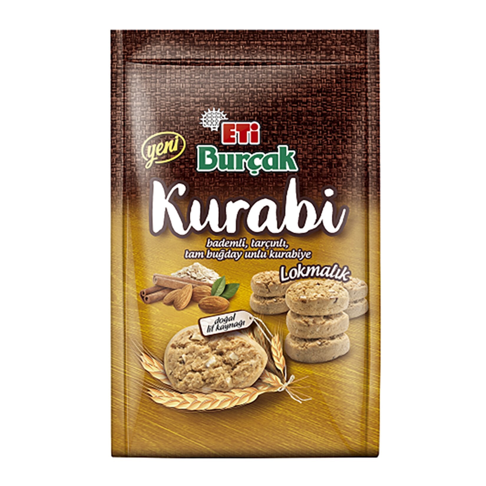 Eti Burçak Almond Cookie (Bademli Kurabi Lokmalık) 150g