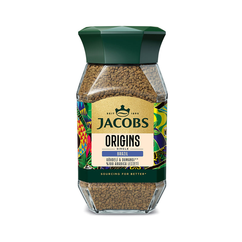 Jacobs Brazil Origin Instant Coffee (Çözülebilir Kahve) 95g