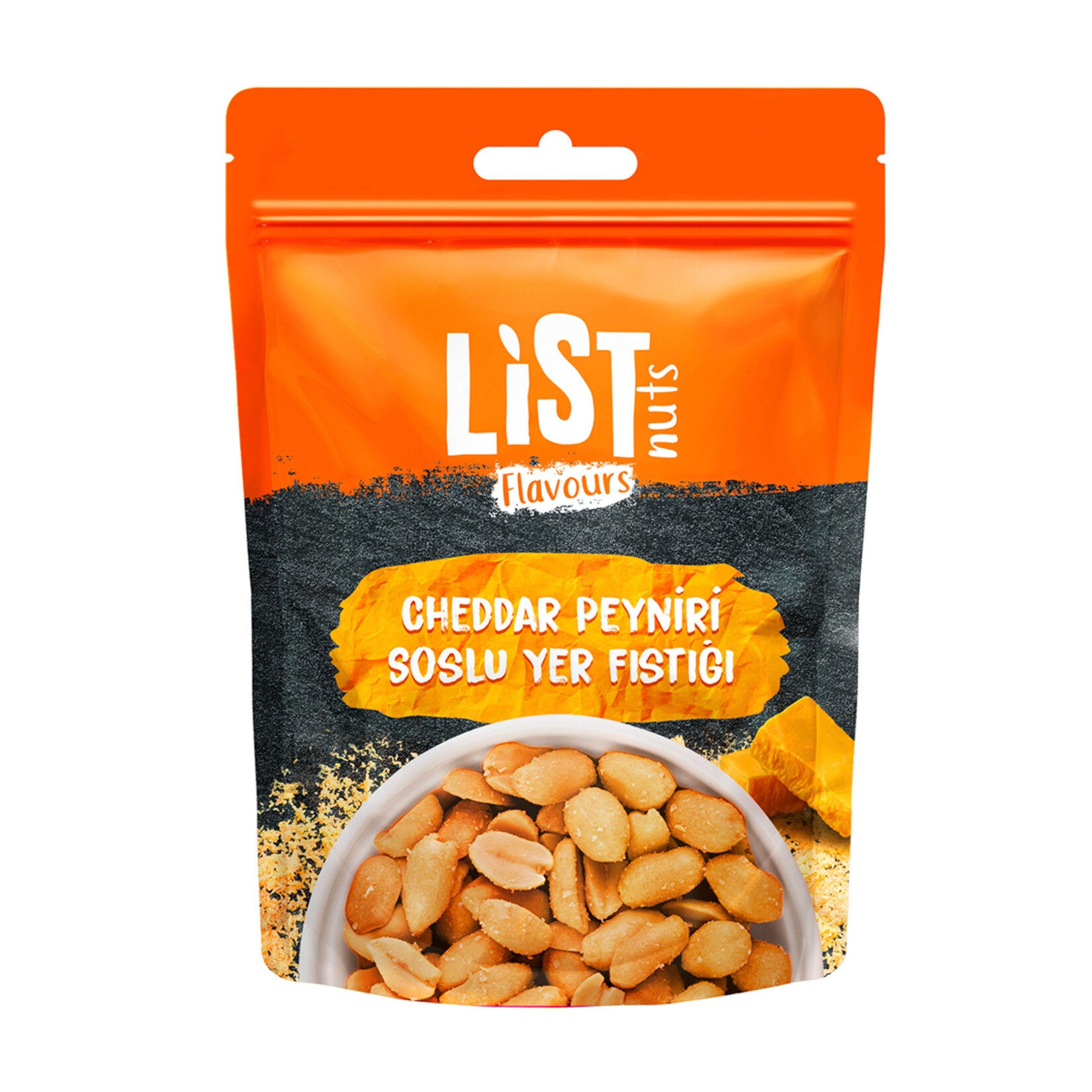 List Flavours Peanuts with Cheddar Cheese Sauce (Cheddar Peyniri Soslu