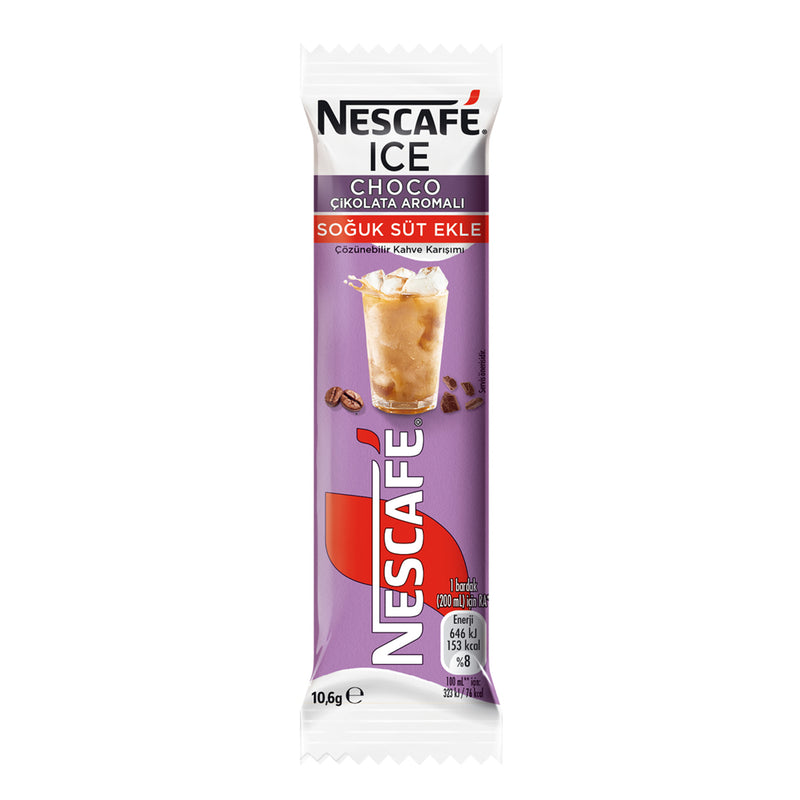 Nescafe 3-in-1 Ice Choco Chocolate Flavored (Çikolata Aromalı) 10g