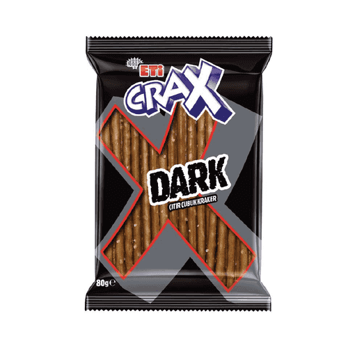 Eti Crax Dark Cracker (Esmer Kraker) 80g